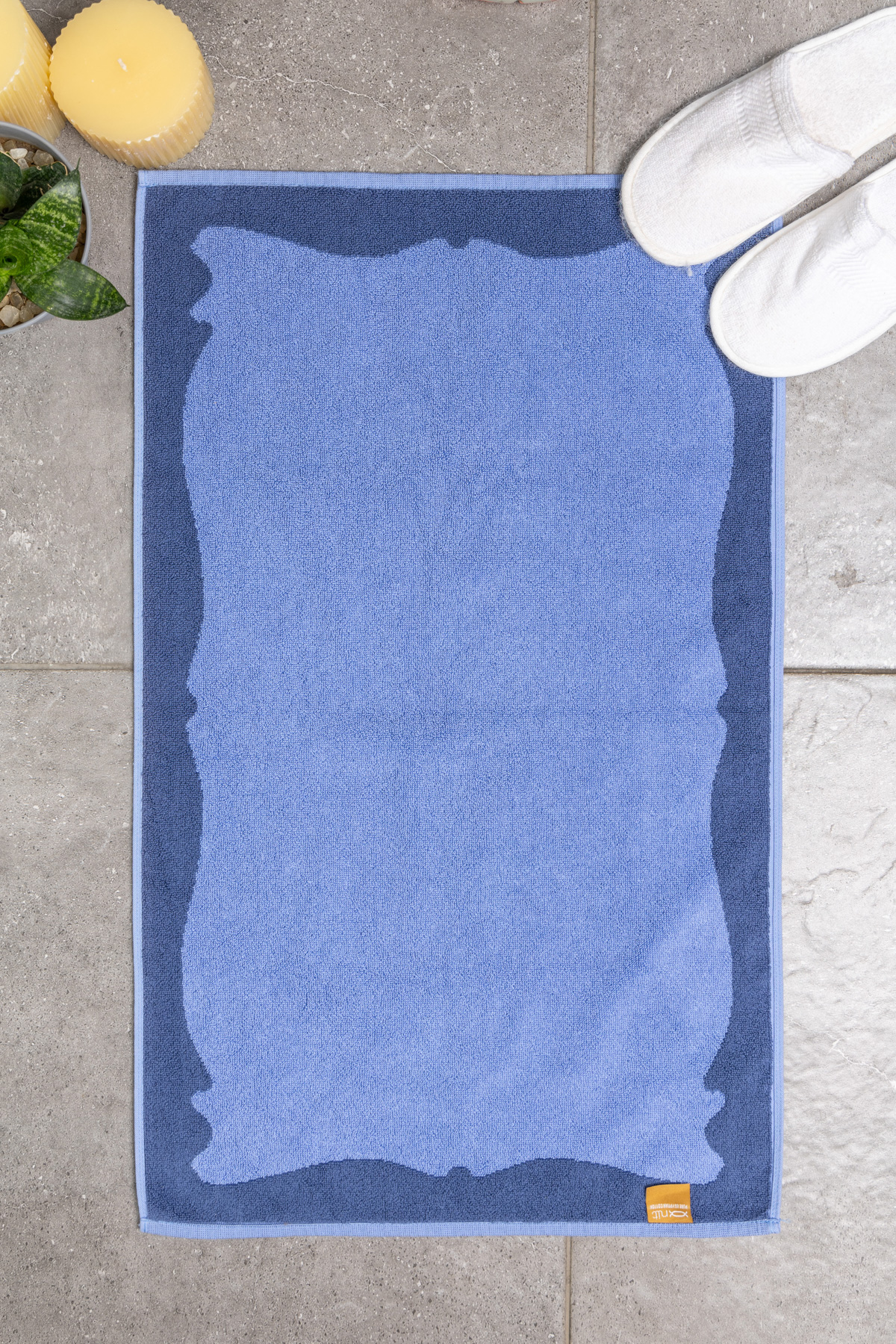 Frame Jacquard Bath Mat – nit Home